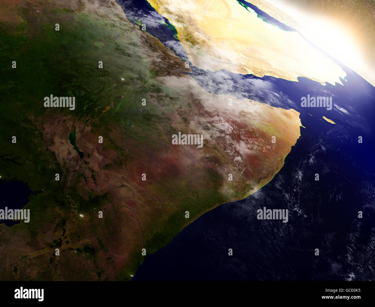 Great rift valley map hi-res stock photography and images - Alamy