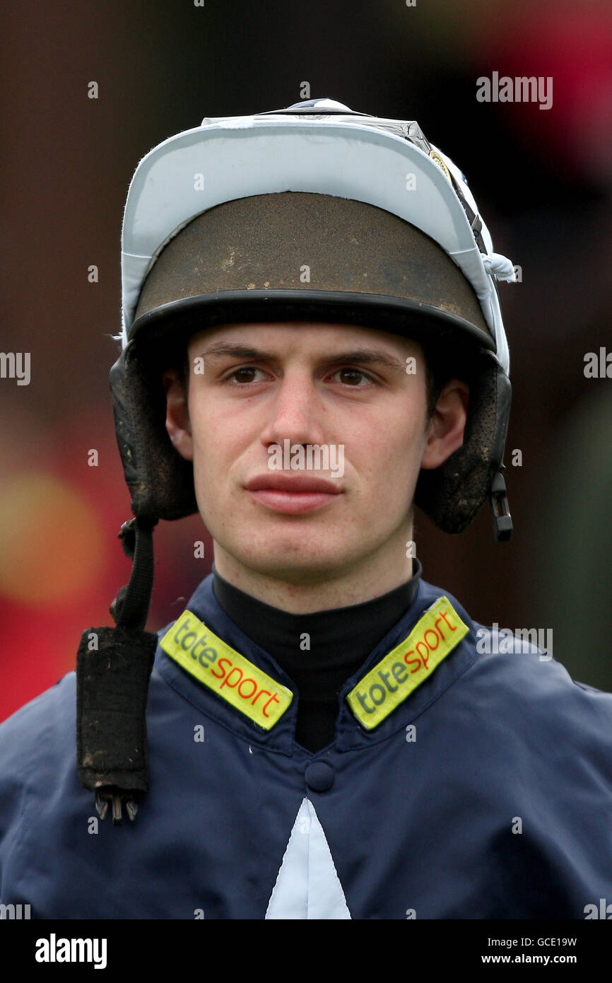 Horse Racing - Fixed Brush Hurdle Final - Haydock Park. David Bass ...