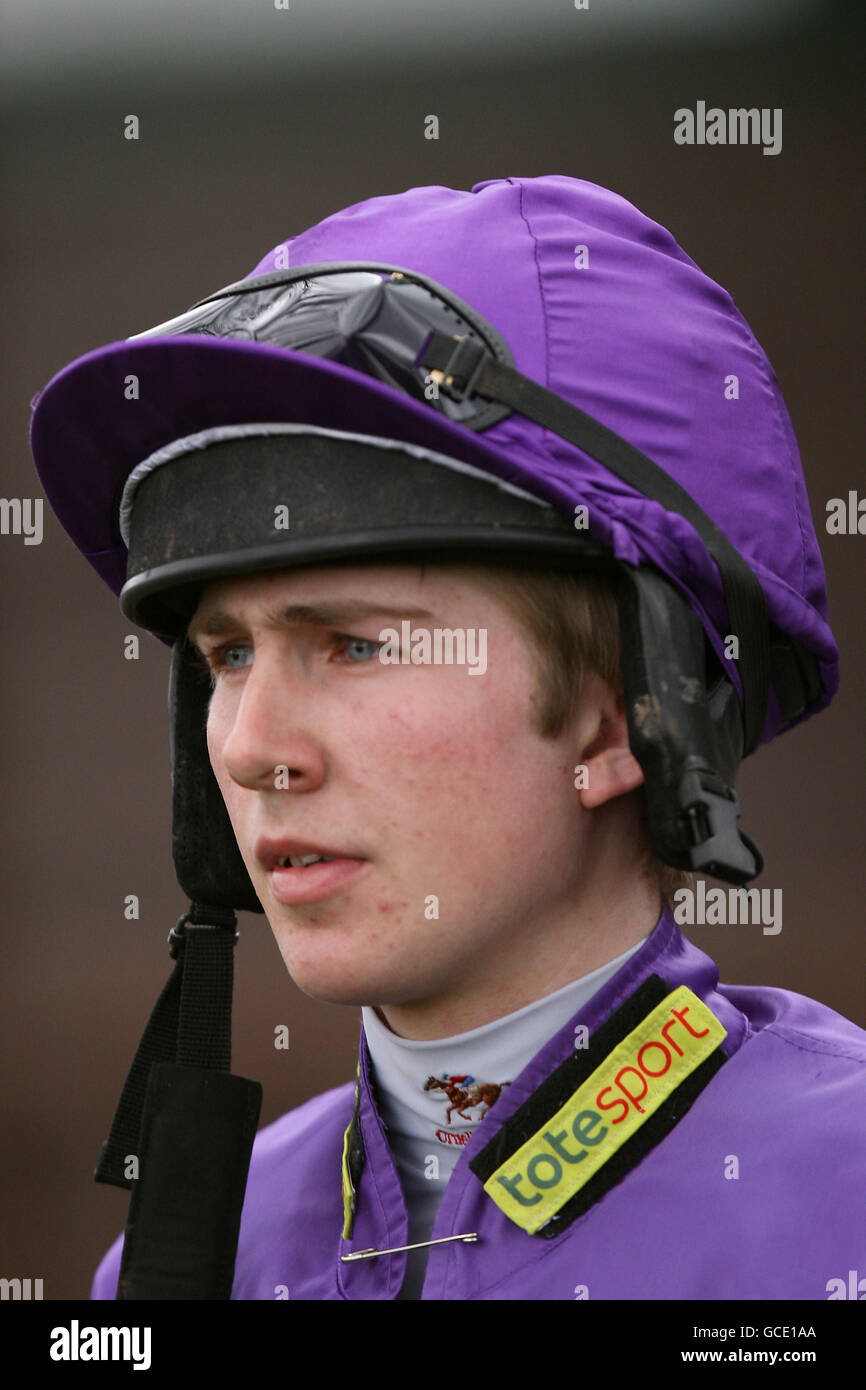 Horse Racing - Fixed Brush Hurdle Final - Haydock Park. Sam Drinkwater ...