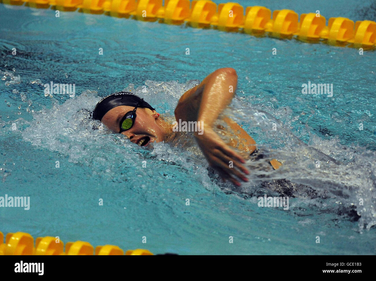 Loughborough University's Francesca Halsall in action in her heat of ...