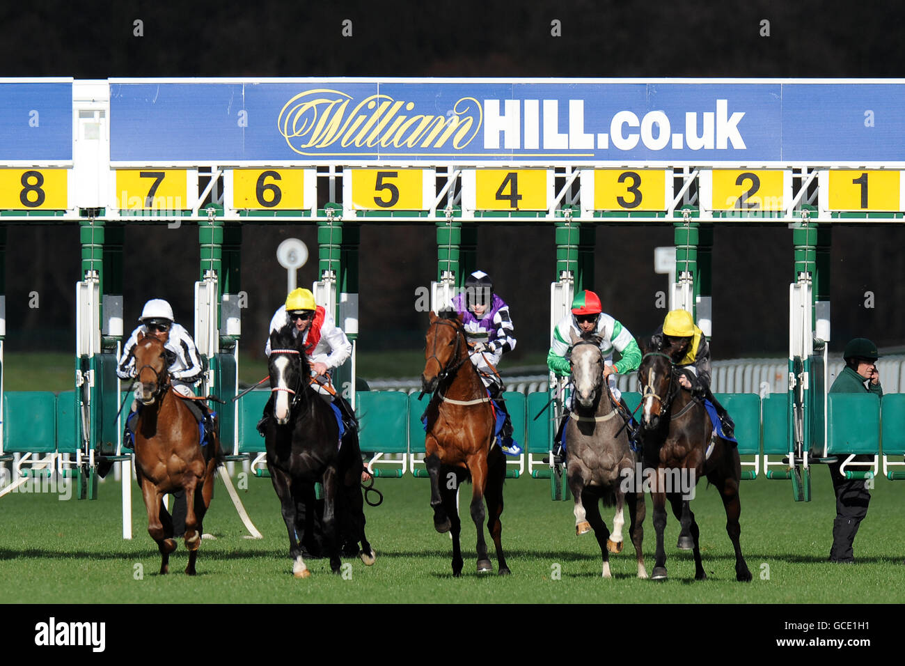 Horse Racing The Lincoln Meeting Doncaster Racecourse High Resolution ...