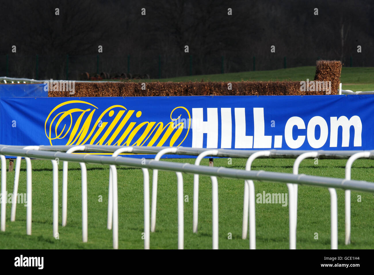 Races williamhill signage hi-res stock photography and images - Alamy