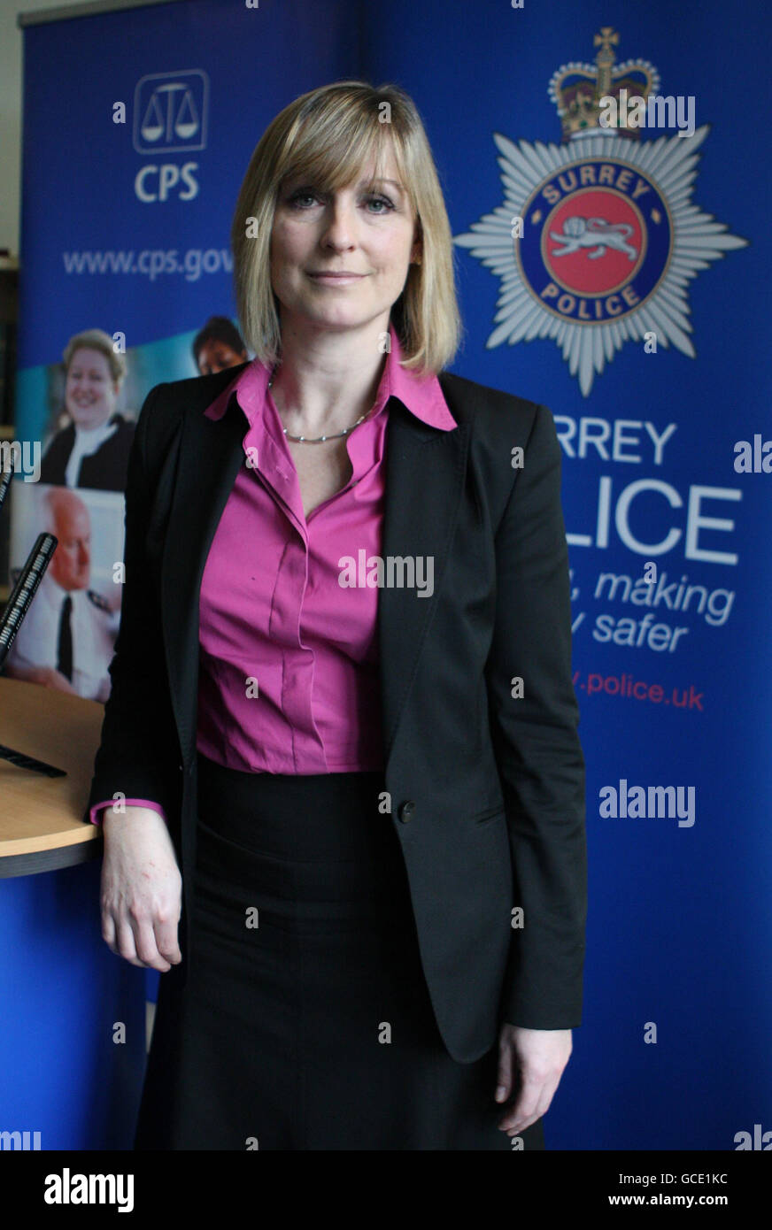 Detective chief inspector maria woodall hi-res stock photography and ...