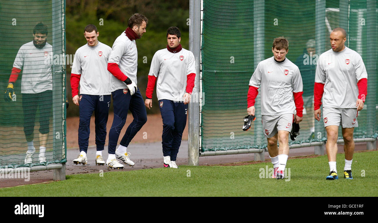 Soccer - UEFA Champions League - Quarter Final - First Leg - Arsenal v ...