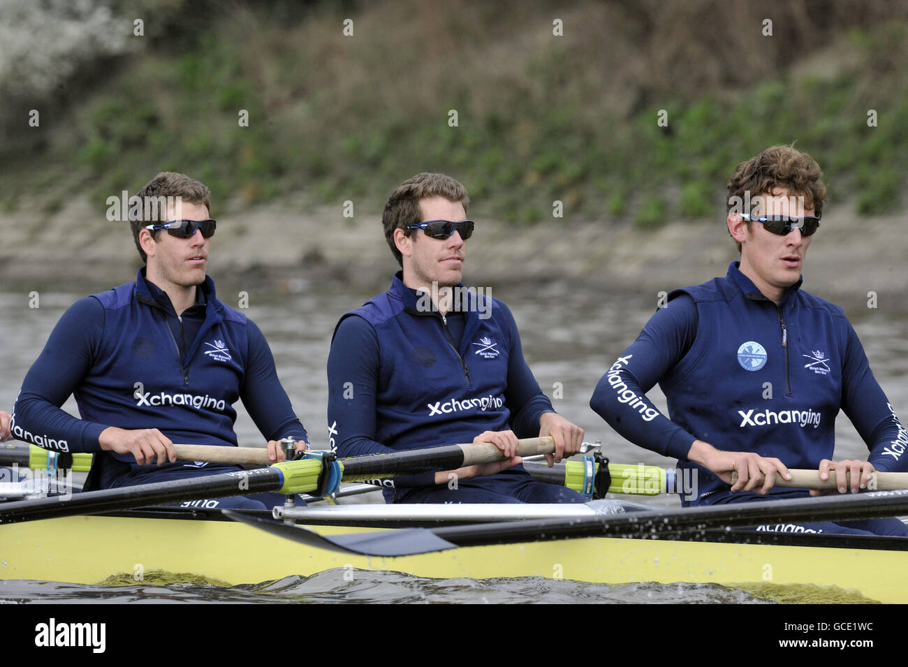 Rowing - 2010 Xchanging Boat Race - Oxford Training Session - Day One ...