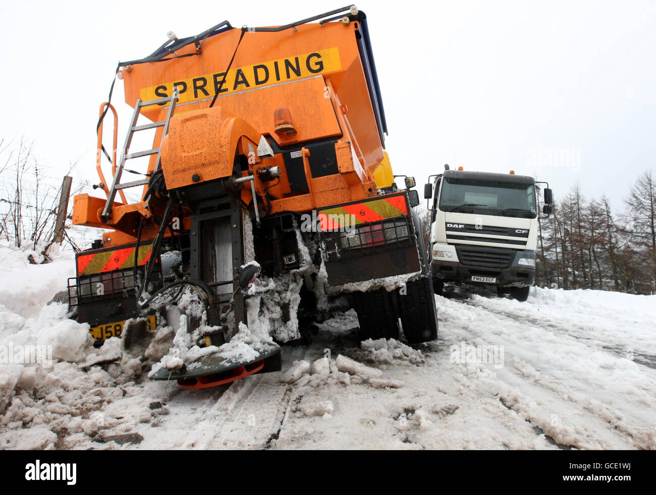 Truck Stuck In Snow High Resolution Stock Photography and Images - Alamy