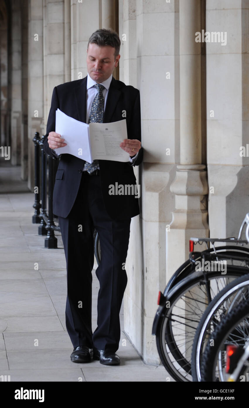Jamie reed mp for copeland at the house of commons hi-res stock ...