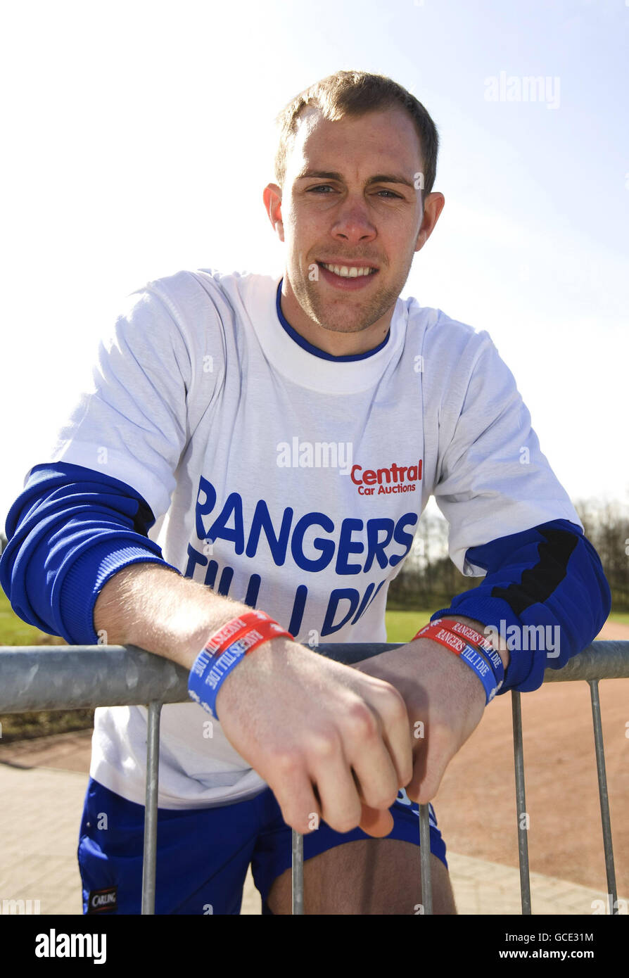 Soccer - Rangers Promote Wristbands at Heroes and Legends Day - Murray ...