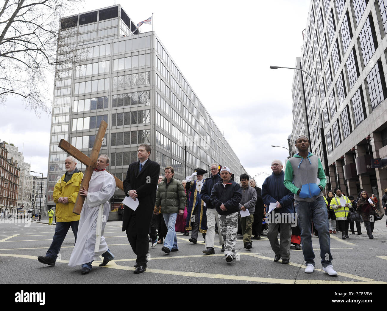 Good Friday procession Stock Photo - Alamy