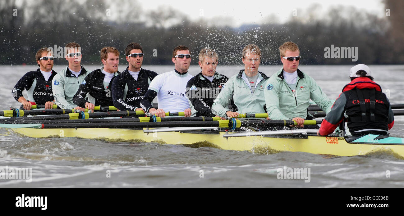 The Cambridge University Boat Race Crew Left To Right High Resolution ...