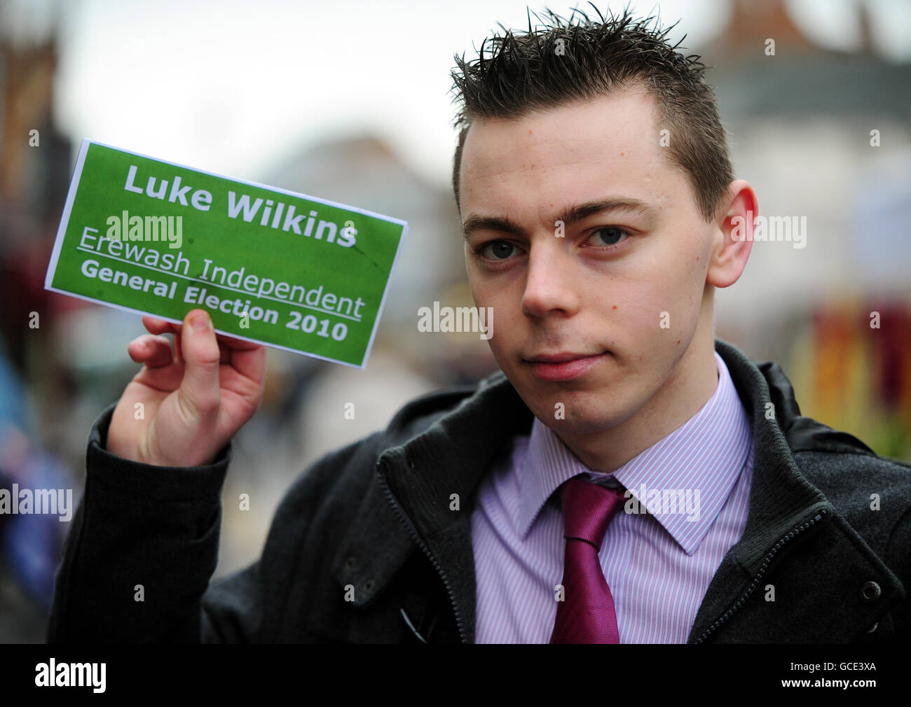 Luke Wilkins, from Long Eaton, who turned 18 on 31 March, is planning ...