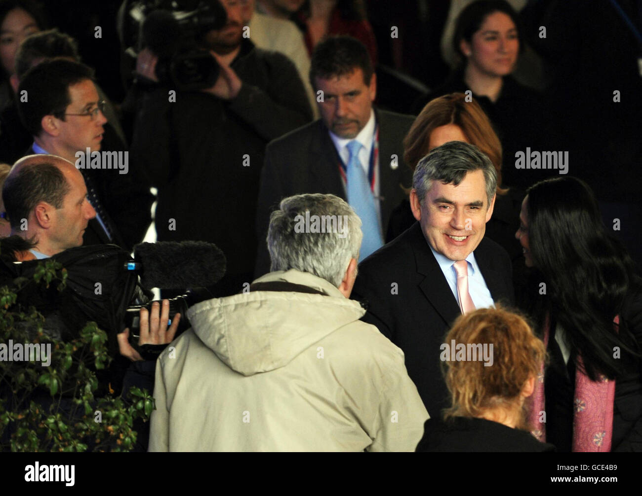 2010 General Election campaign Apr 7th Stock Photo - Alamy