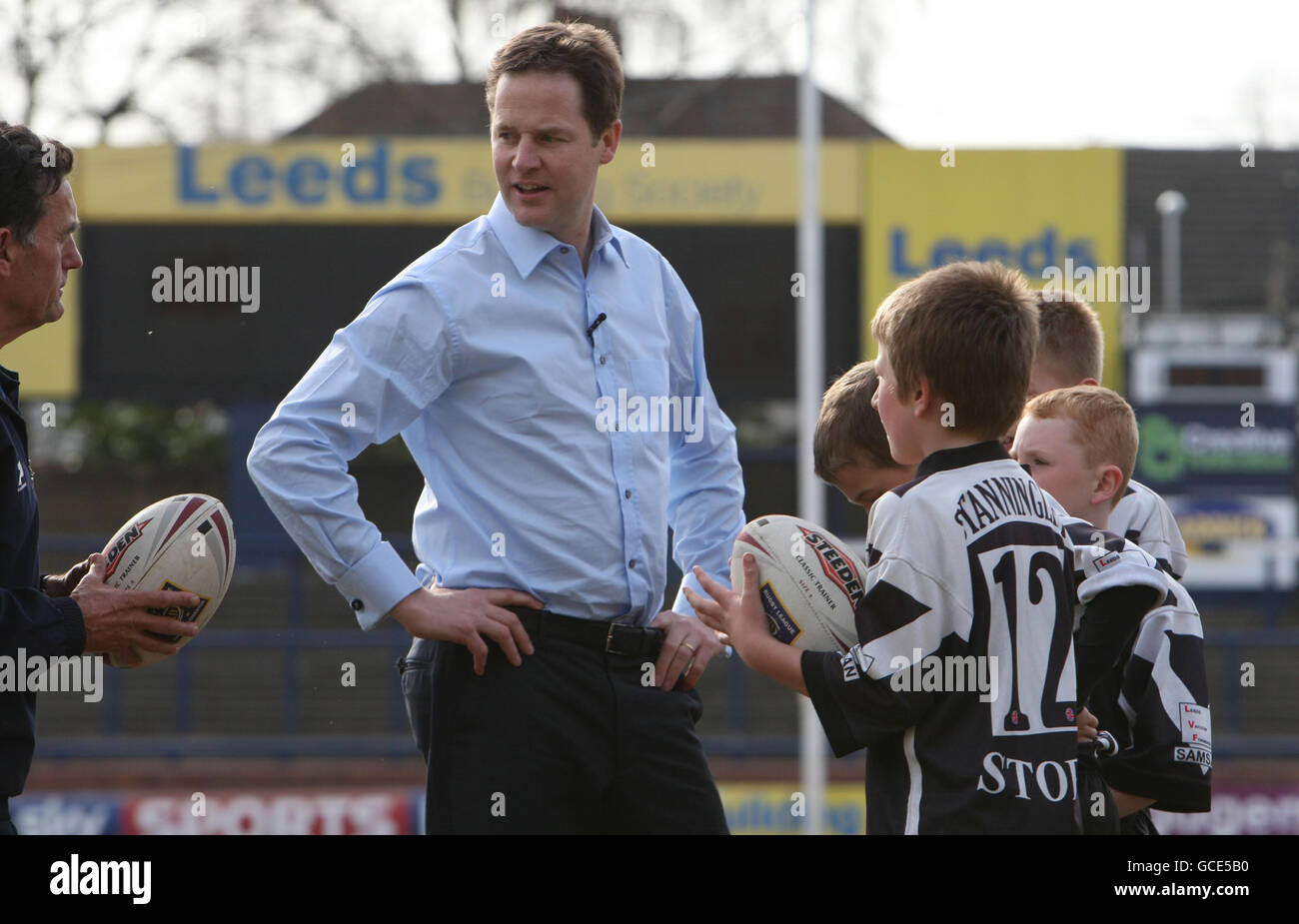 2010 General Election campaign Apr 9th Stock Photo - Alamy