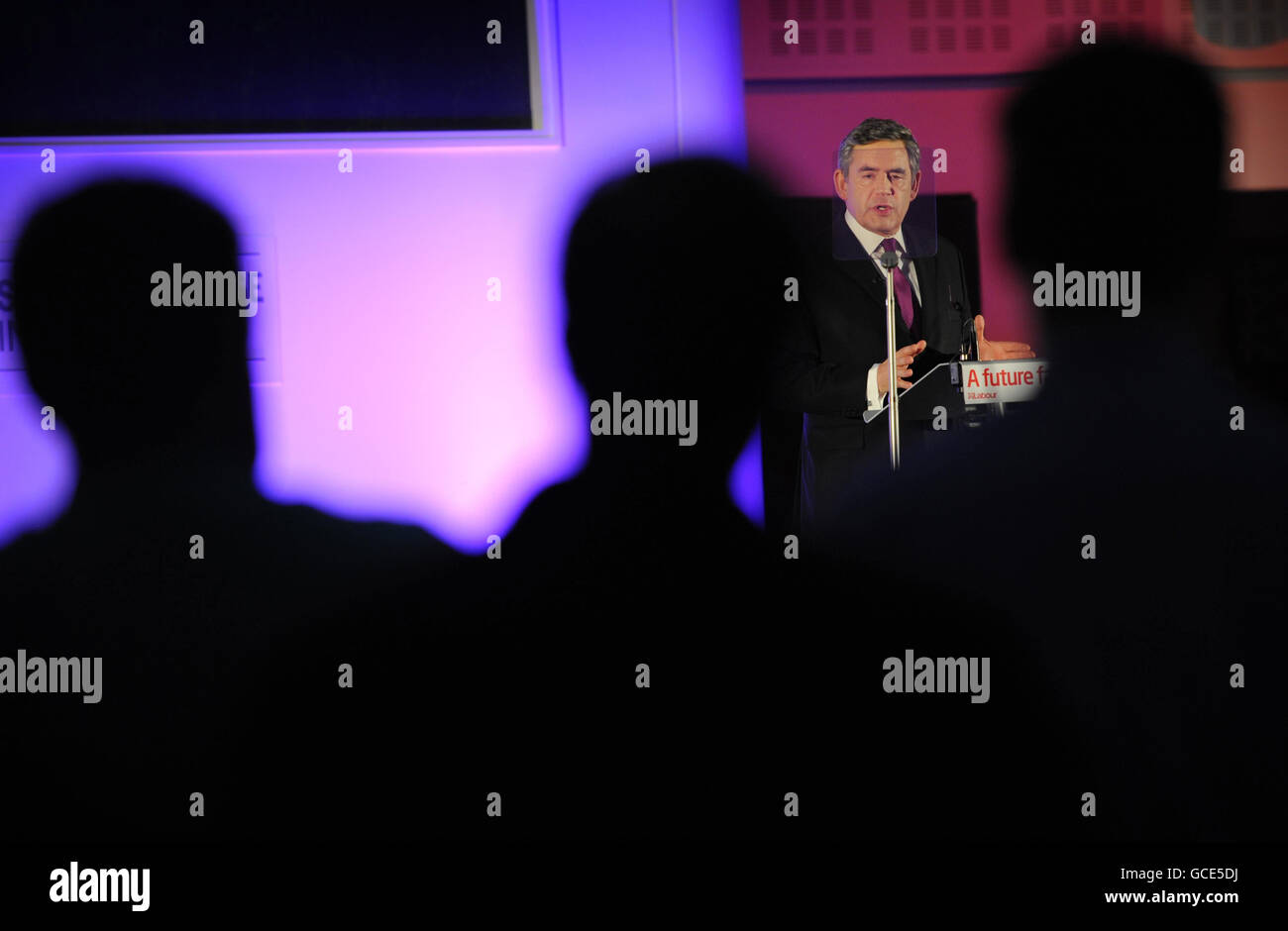 2010 General Election campaign Apr 9th Stock Photo - Alamy