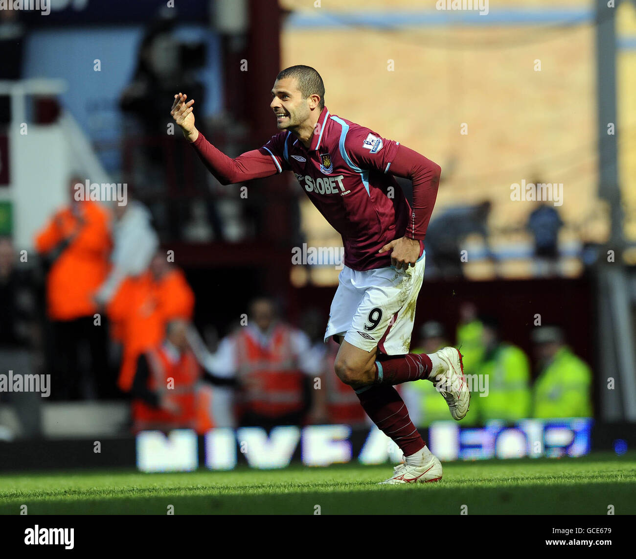West ham uniteds ilan celebrates scoring opening goal hi-res stock ...