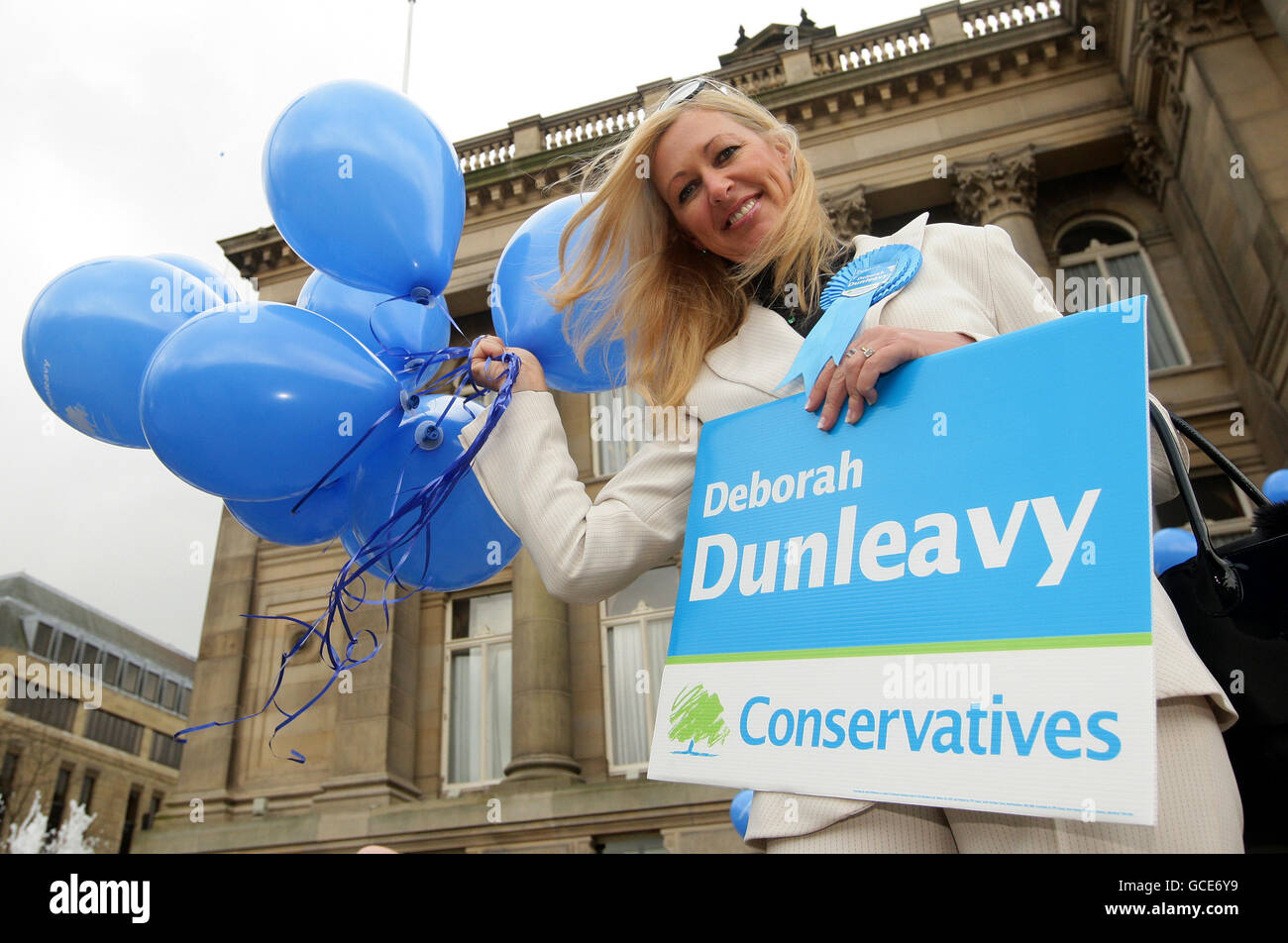 Conservative party candidate for Bolton North East, Deborah Dunleavy ...