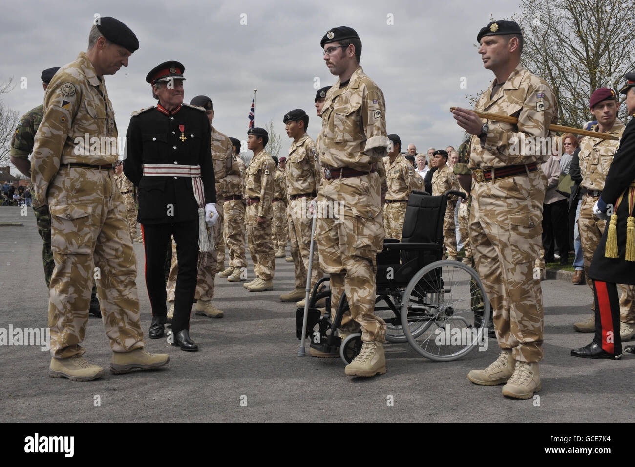 Campaign medals presented to 11 EOD Regiment Stock Photo - Alamy