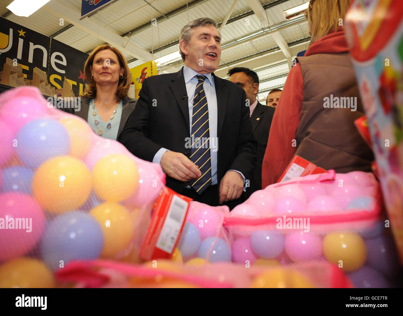2010 General Election campaign Apr 16th Stock Photo - Alamy