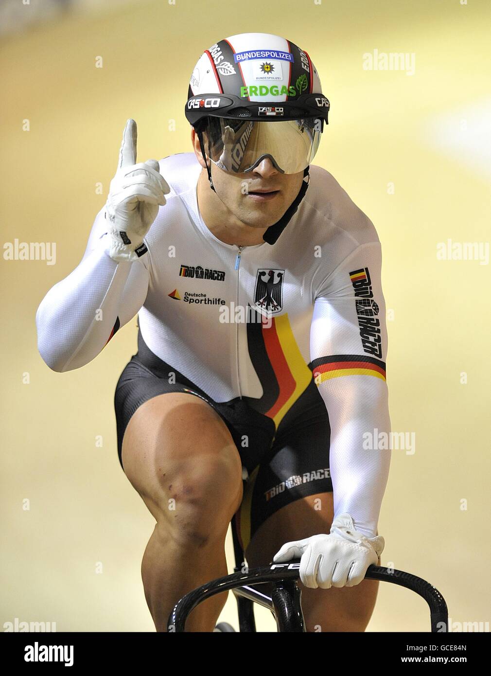 Germany's Robert Forstemann after his heat in the Men's Sprint during ...