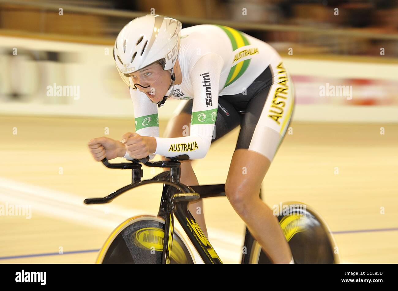 Australia's Sarah Kent in action in the Women's individual pursuit ...