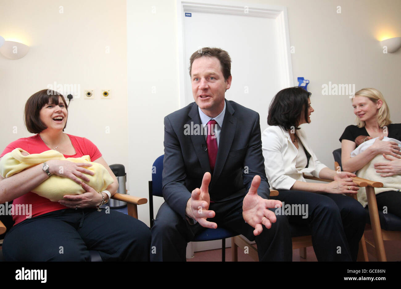2010 General Election campaign Apr 17th Stock Photo - Alamy