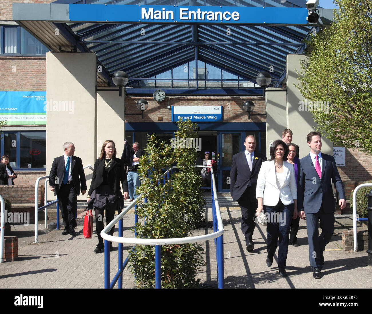 2010 General Election campaign Apr 17th Stock Photo - Alamy