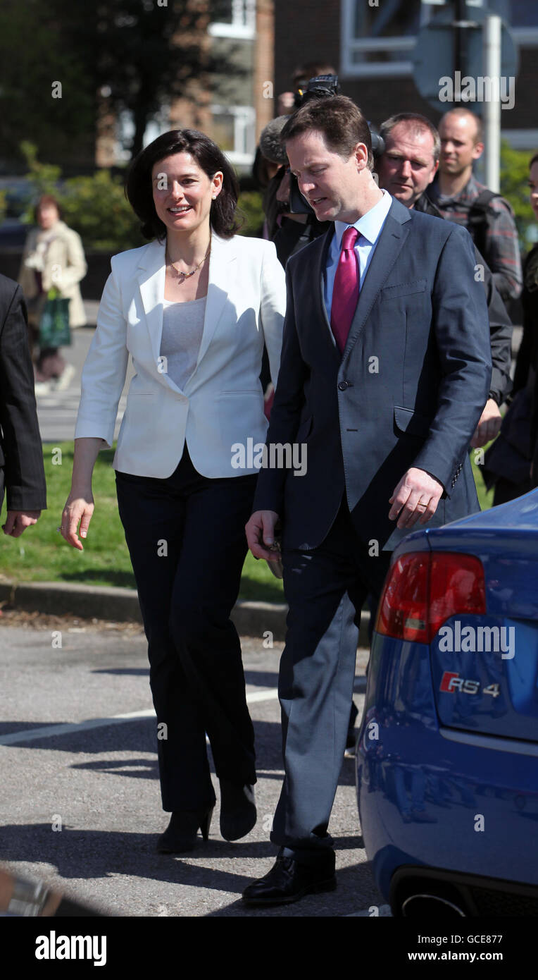 2010 General Election campaign Apr 17th Stock Photo - Alamy