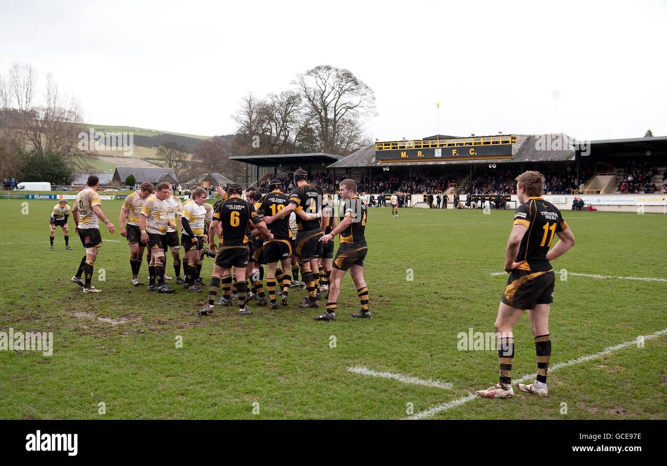 Melrose rugby players hi-res stock photography and images - Alamy