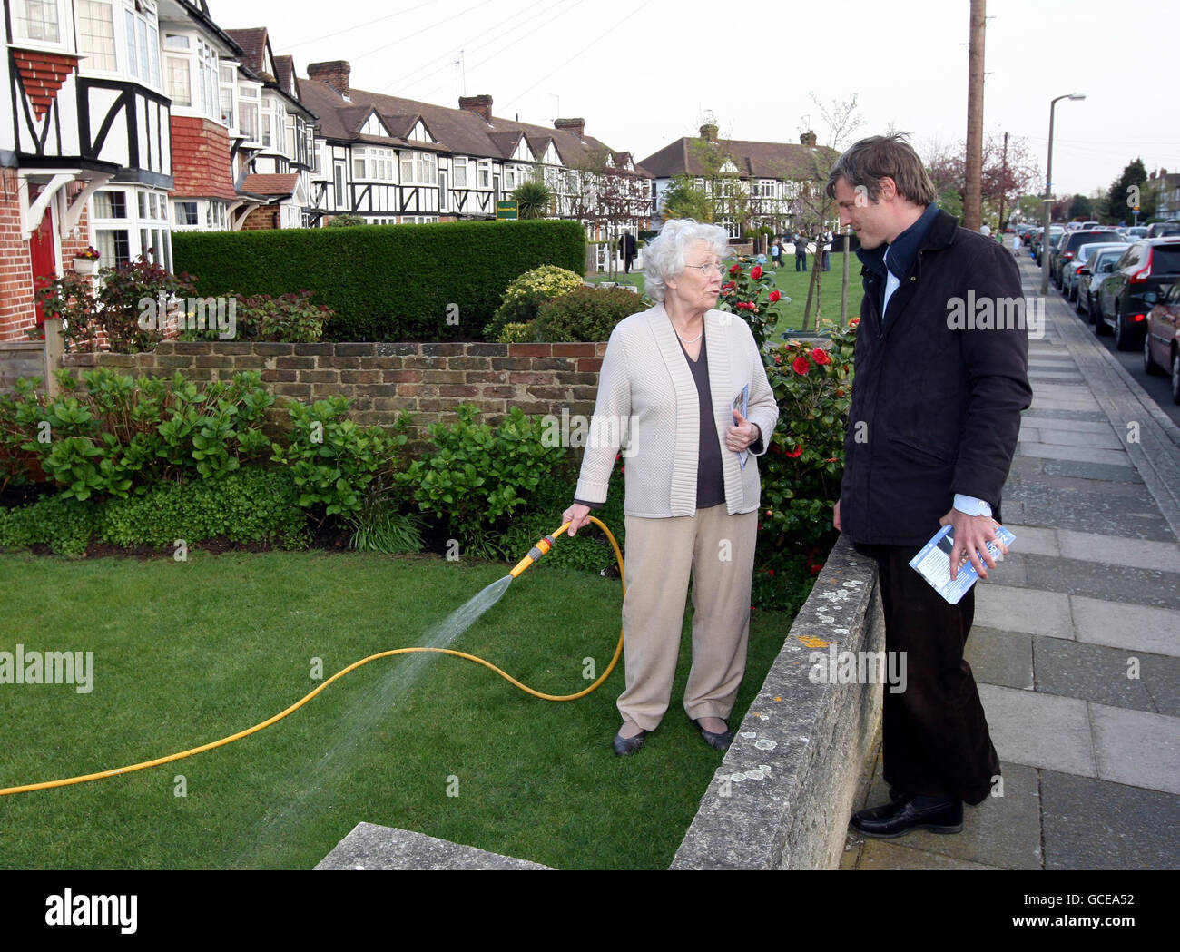 2010 General Election campaign Apr 19th Stock Photo - Alamy