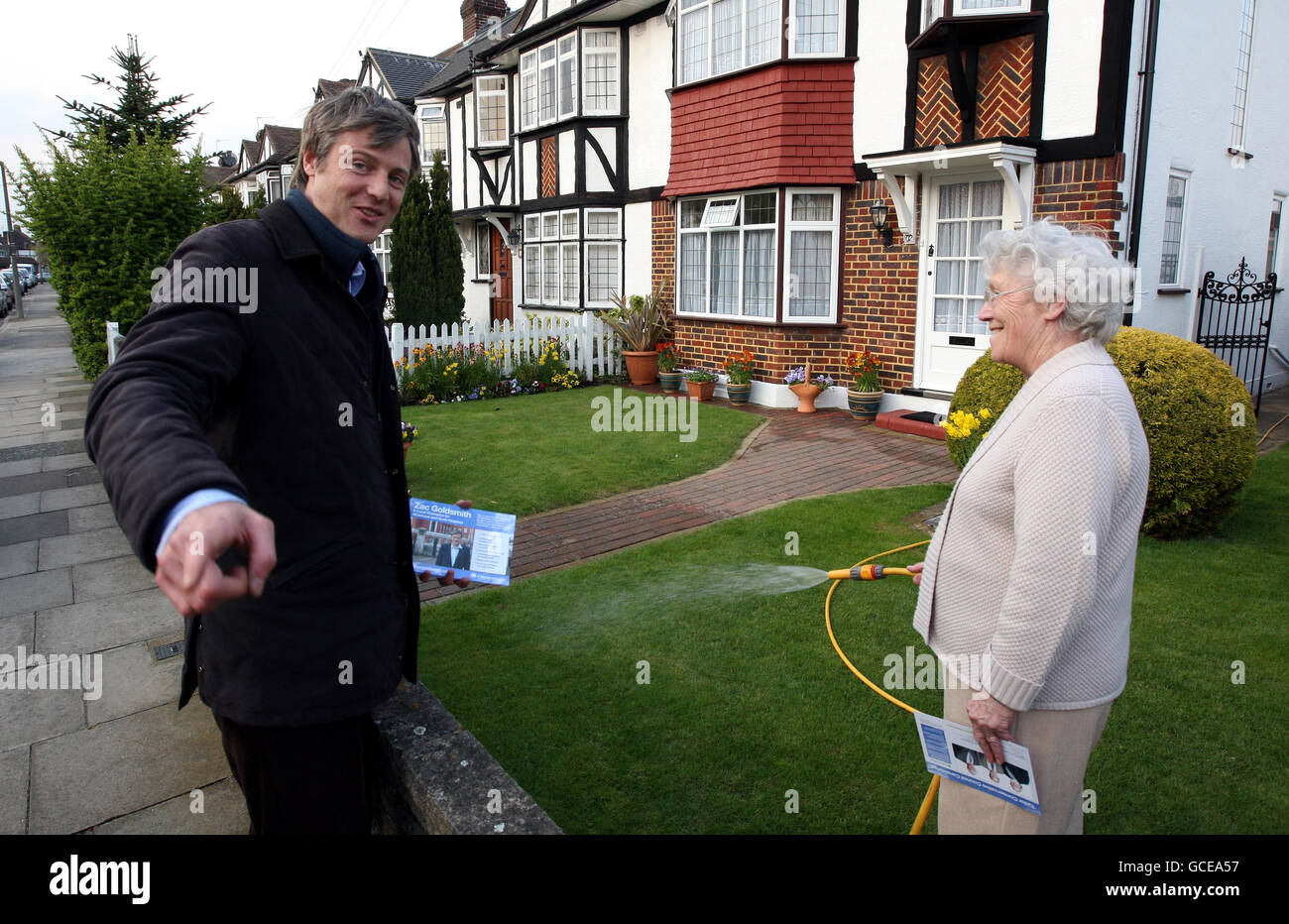 2010 General Election campaign Apr 19th Stock Photo - Alamy