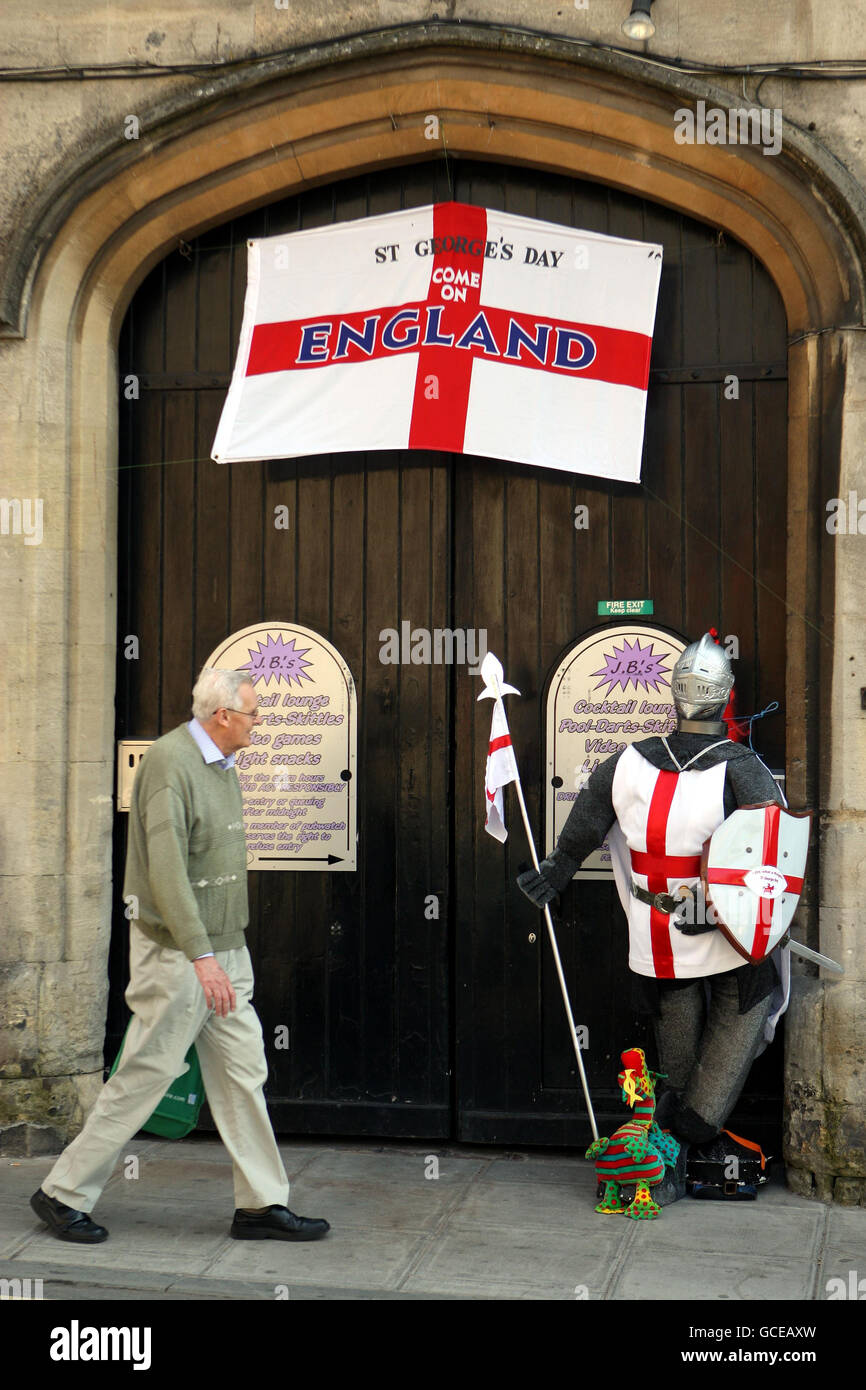 St George's Day celebrations Stock Photo - Alamy