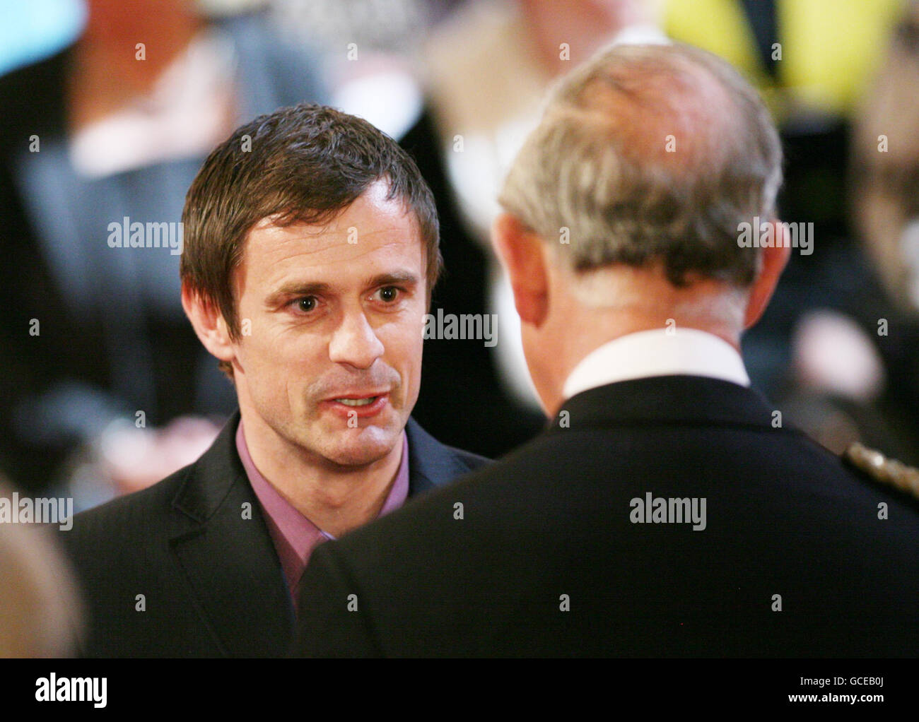 Former Rugby League star Stephen Prescott receives his MBE from the ...