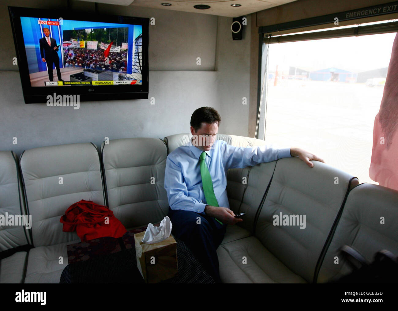 Political campaign vehicle hi-res stock photography and images - Alamy