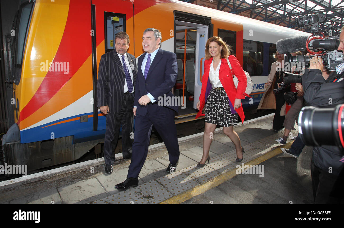 2010 General Election campaign Apr 26th Stock Photo - Alamy