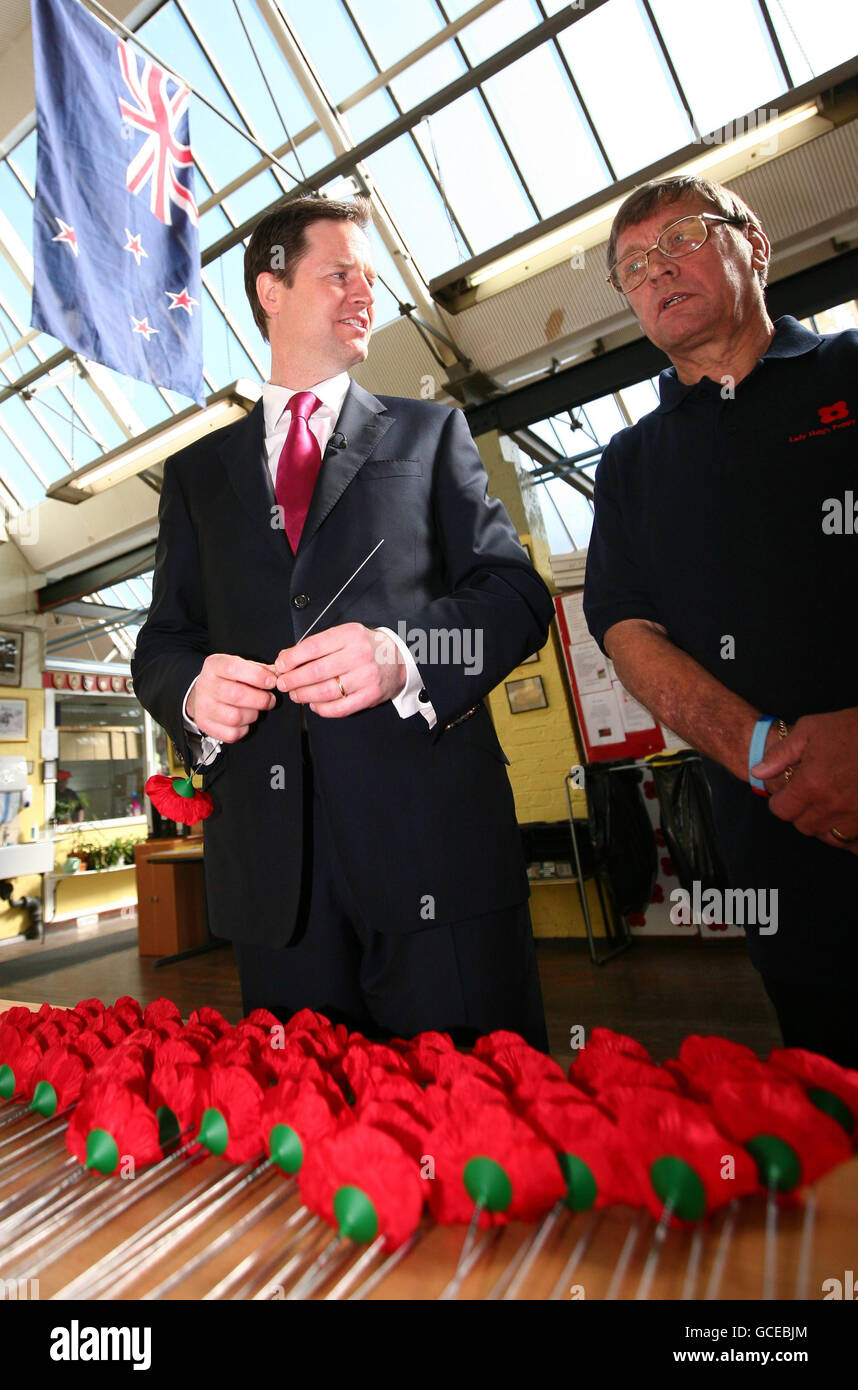 2010 General Election campaign Apr 26th Stock Photo - Alamy