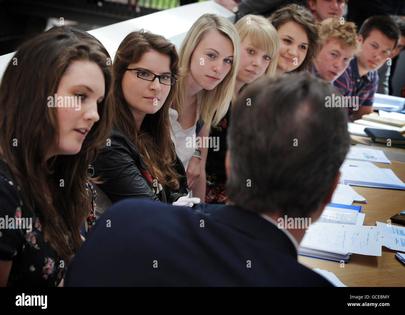 2010 General Election campaign Apr 26th Stock Photo - Alamy