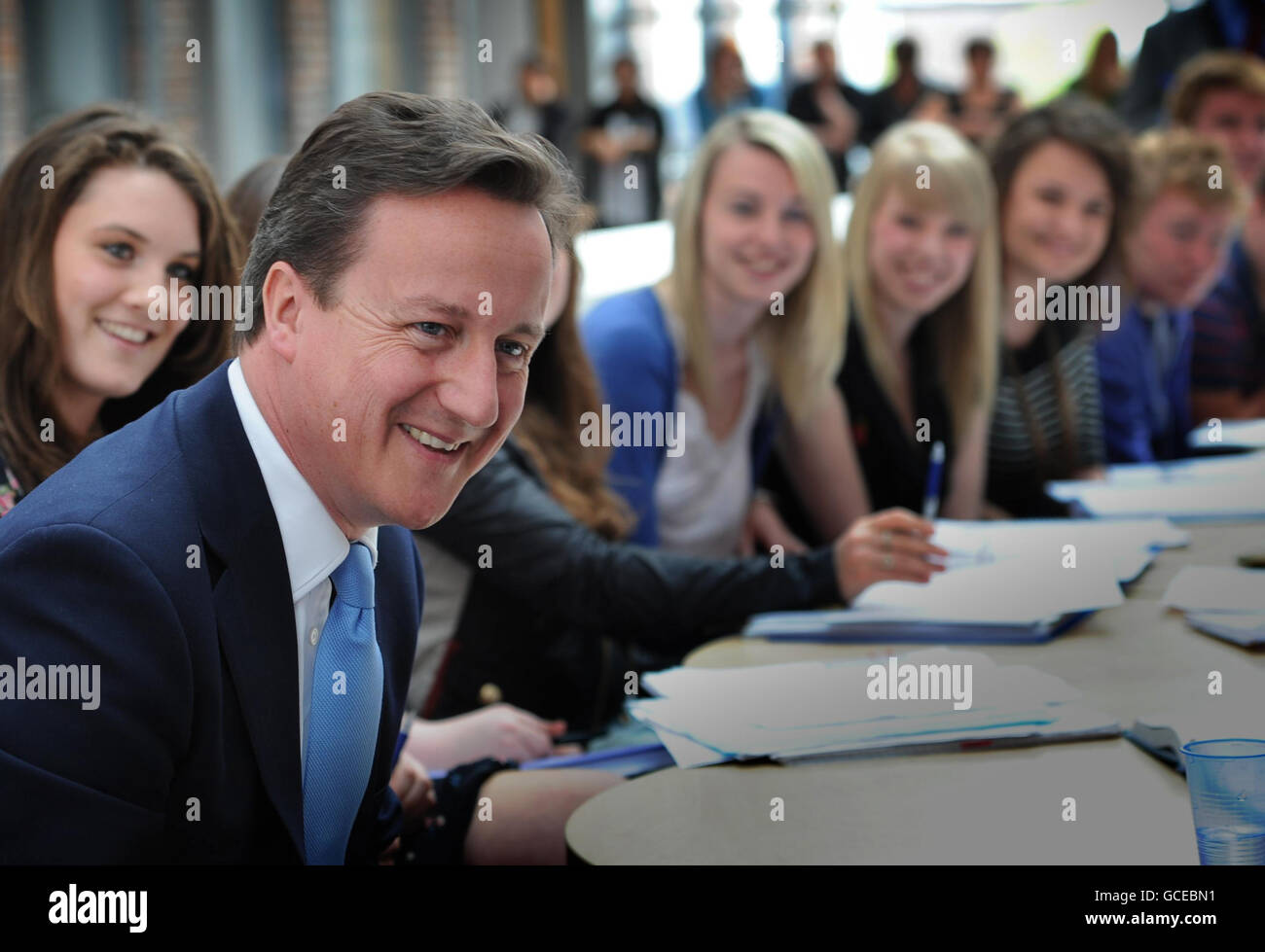 2010 General Election campaign Apr 26th Stock Photo - Alamy