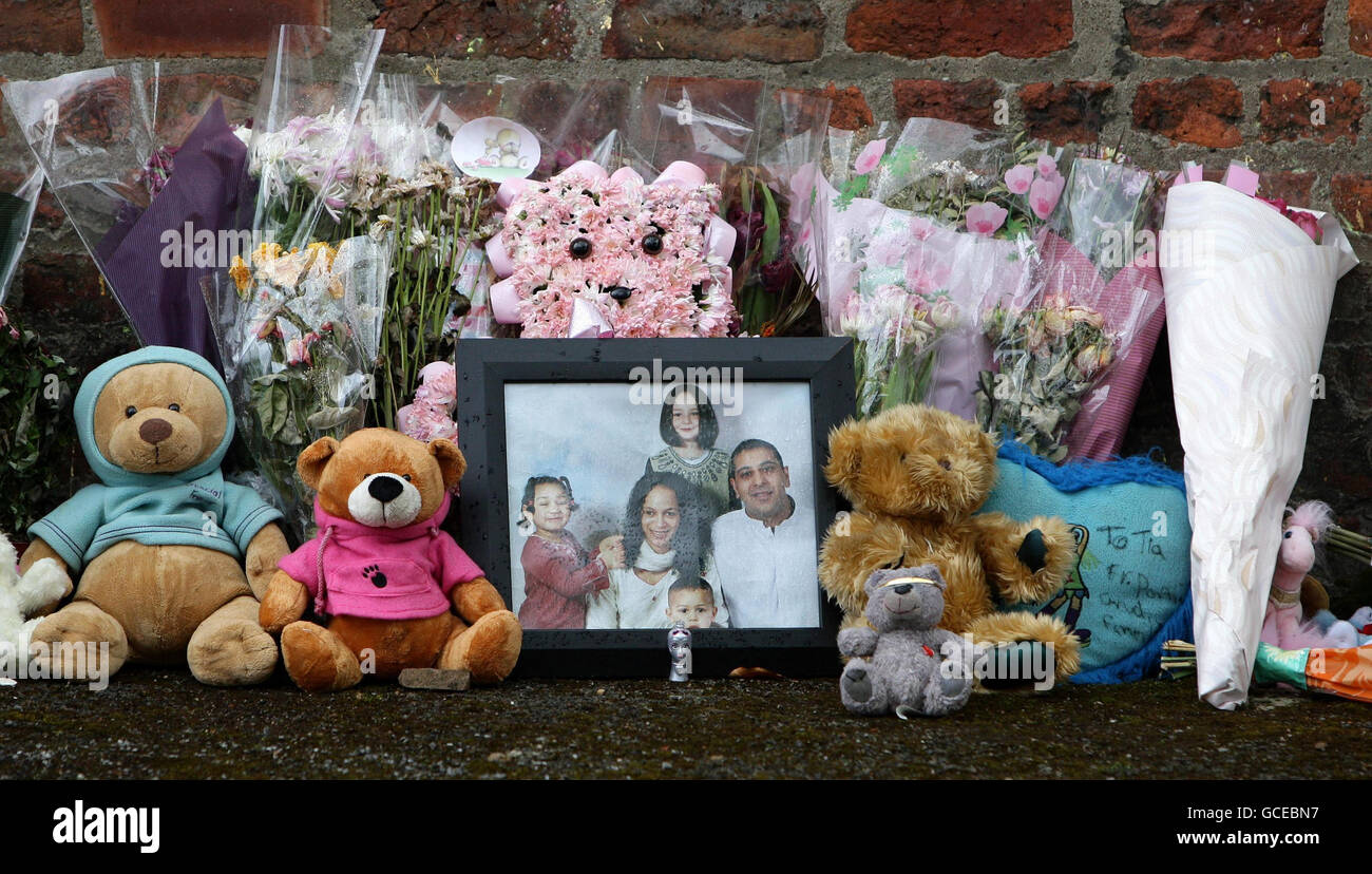 Tia Rigg funeral Stock Photo - Alamy