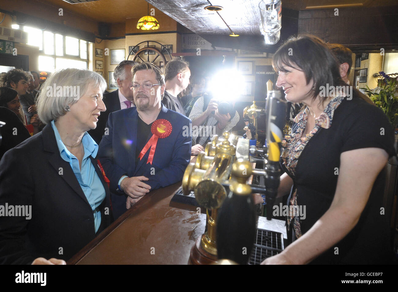 2010 General Election campaign Apr 26th Stock Photo - Alamy