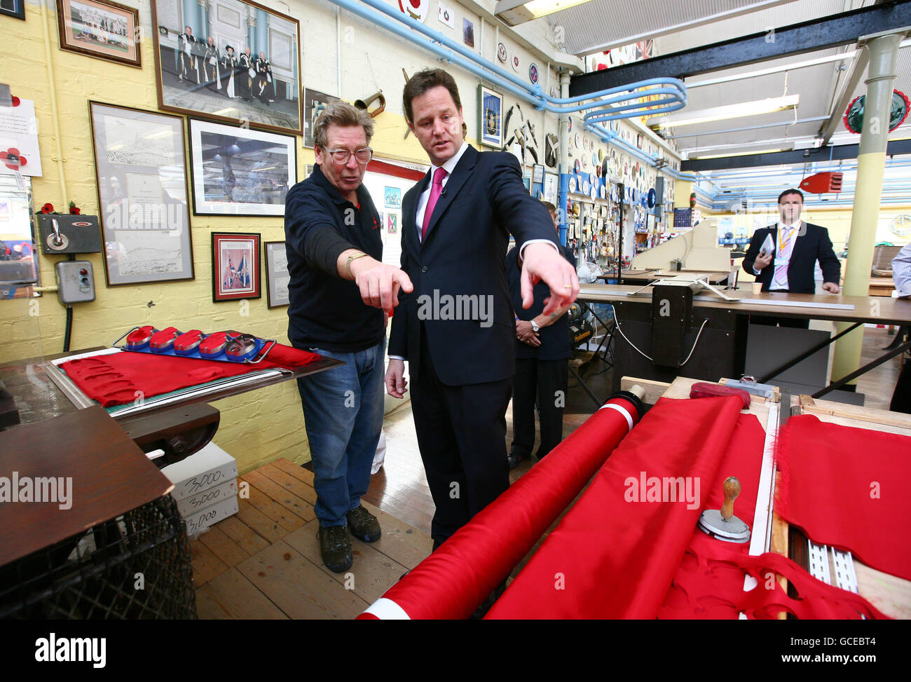2010 General Election campaign Apr 26th Stock Photo - Alamy