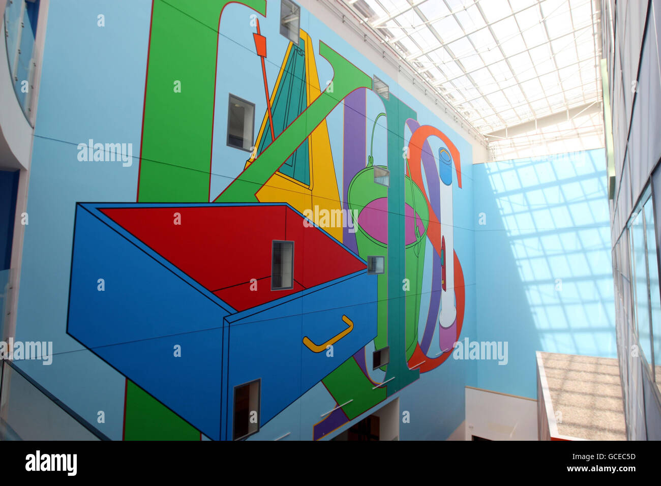 Michael craig martin conceptual artist painter hi-res stock photography ...