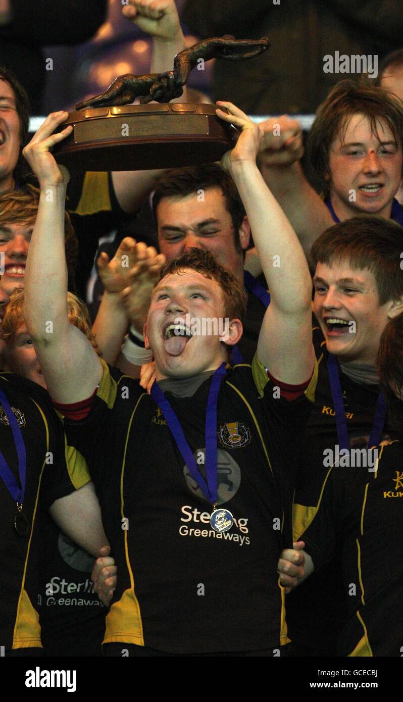 Rugby Union - Under 18 Boys National Final - Murrayfield. Captain ...