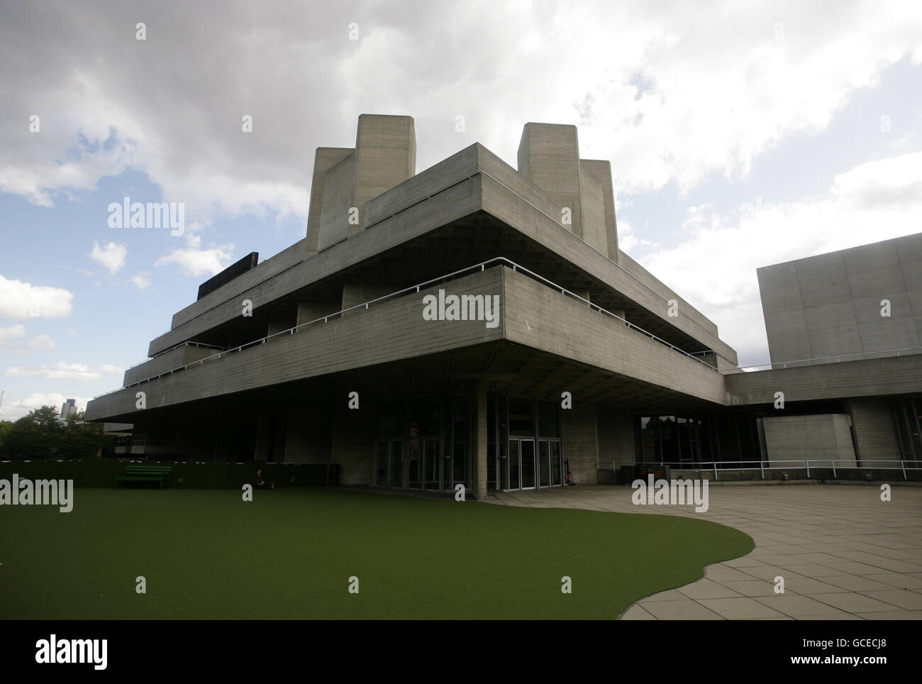 Drama Buildings Stock. A view of the National Theatre building on the ...