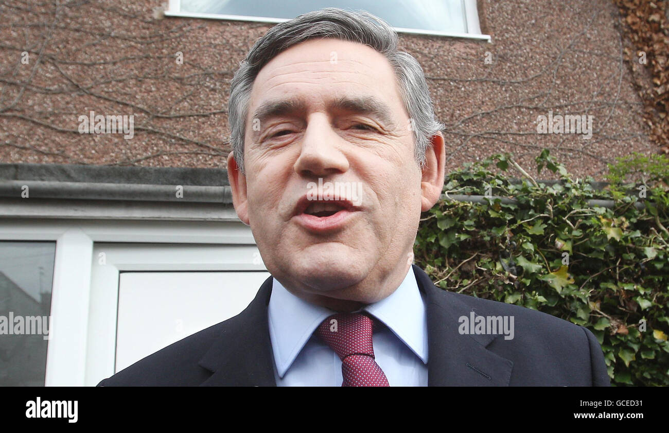 2010 General Election campaign Apr 28th Stock Photo - Alamy
