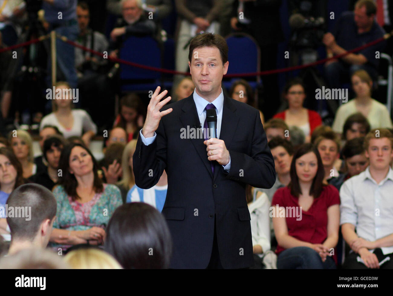 2010 General Election campaign Apr 28th Stock Photo - Alamy