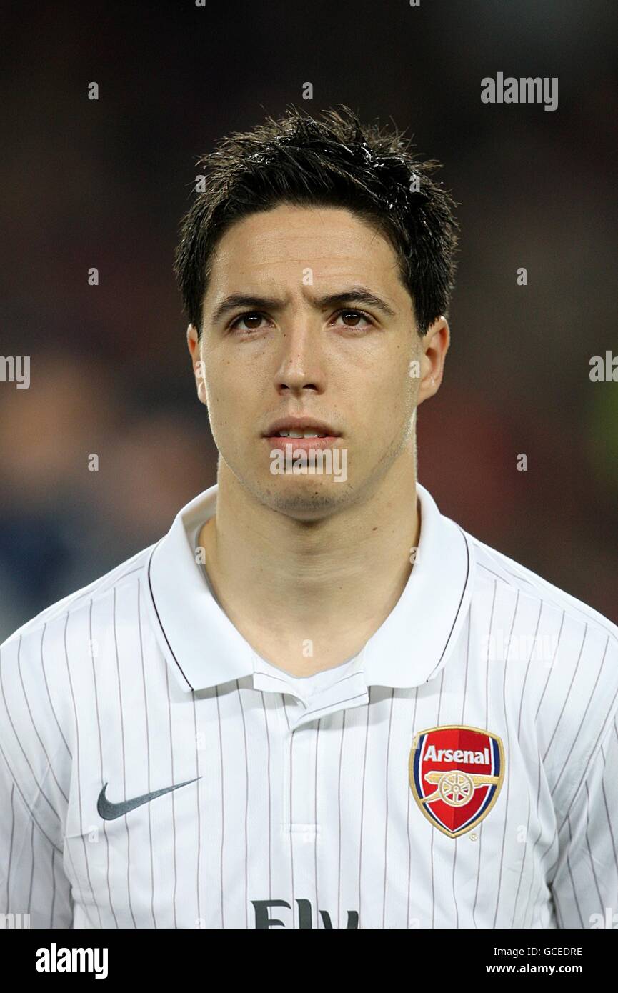 Samir nasri arsenal champions league hi-res stock photography and ...