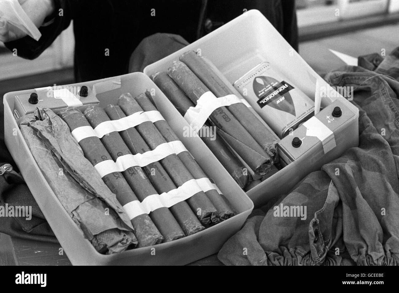 Gelegnite bombs found in the garage of Noel Jenkinson, 42, of Muswell ...