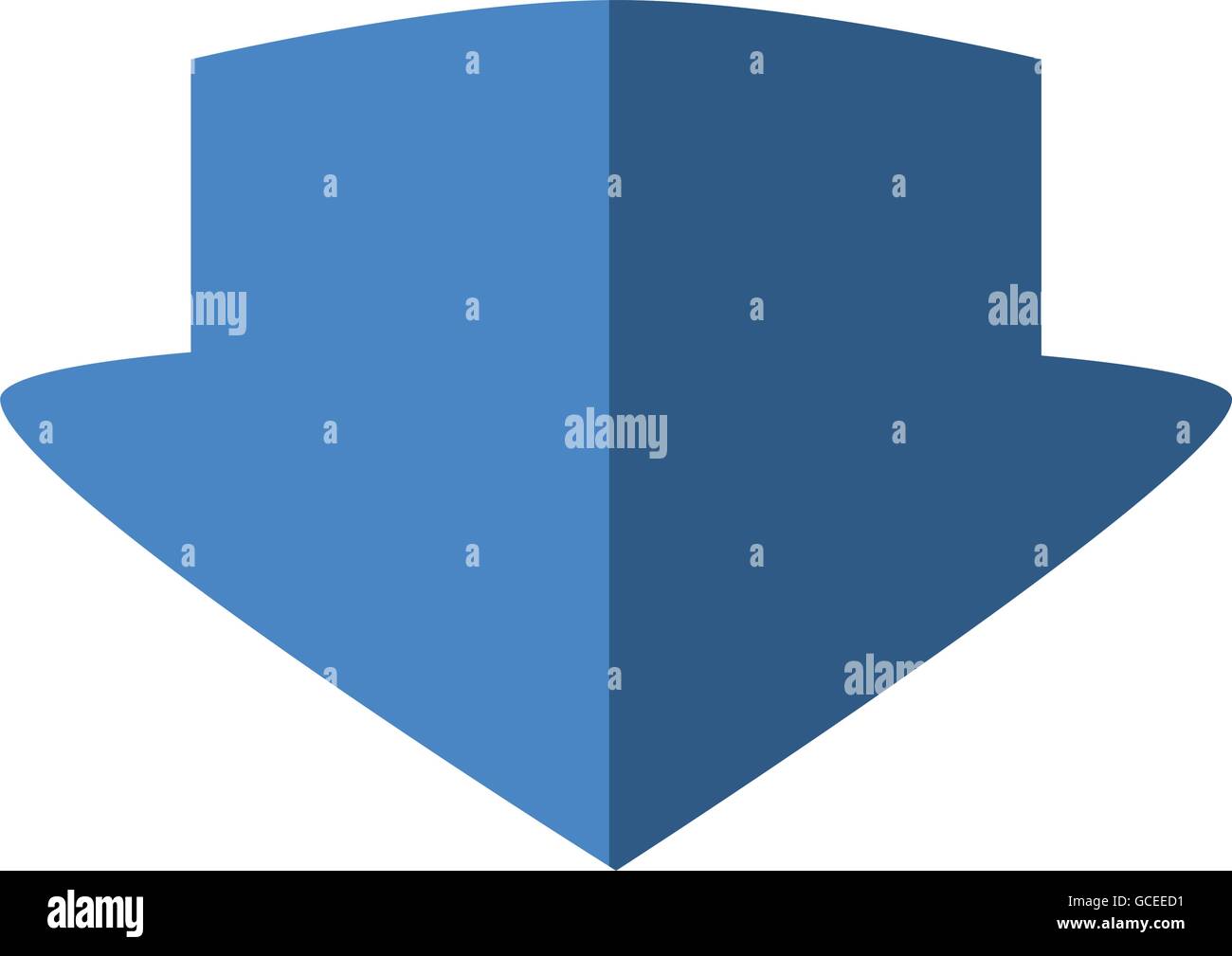 Blue arrow icon. Direction concept. Vector graphic Stock Vector Image ...