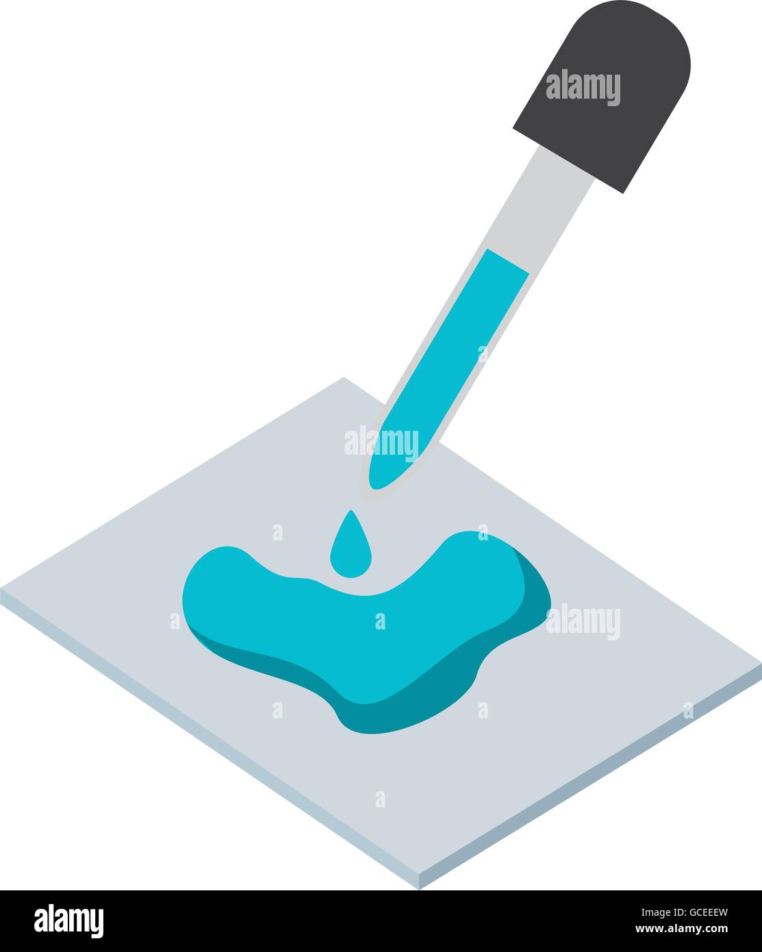 laboratory dropper isolated icon design Stock Vector Image & Art - Alamy
