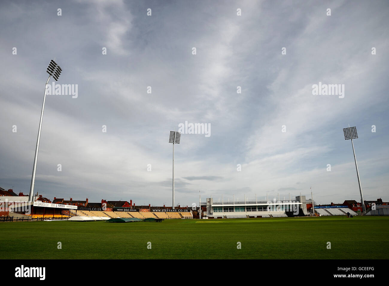 A general view of the County Ground, home ofNorthamptonshire Stock ...